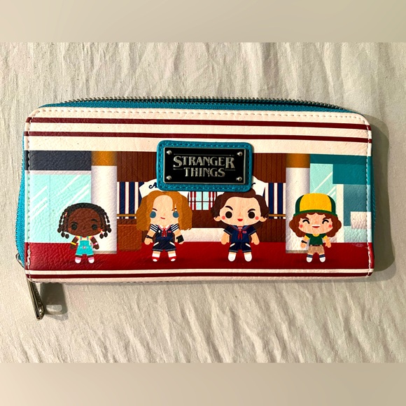 Loungefly | Bags | Stranger Things Star Court Mall Loungefly Wallet ...